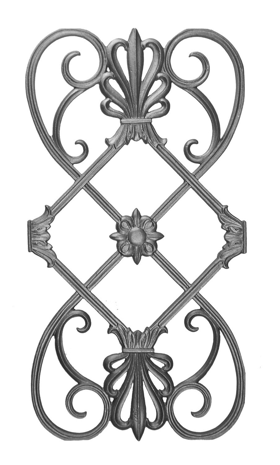 Elegant Doric Railing Panel #LFC9627