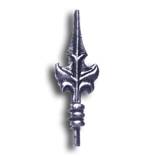 Hot Stamped Steel | Spear Point Finial