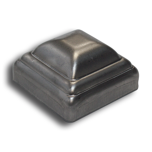 TS Distributors | Galvanized Steel Square Post Cap